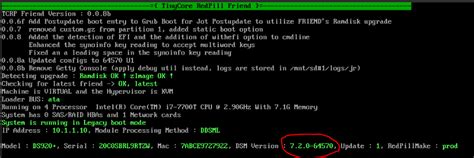TinyCore RedPill Loader Build Support Tool M Shell Page 24 Software Modding XPEnology