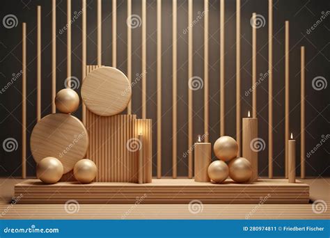 Cosmetics Beauty Product Presentation Generative Ai Stock