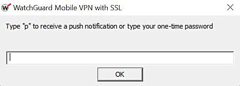 Firebox Mobile VPN With SSL Integration With AuthPoint