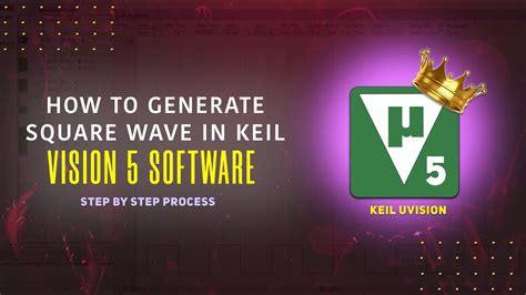 How To Generate Squarewave In Keil Uvision Software Keiluvision