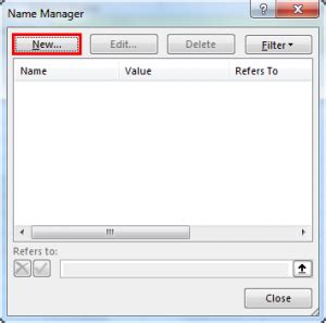 Name Manager In Excel How To Create Use Manage Names In Excel