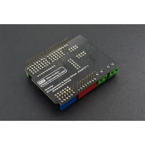 Dfrobot Gravity Io Expansion Shield With Motor Driver For Arduino E