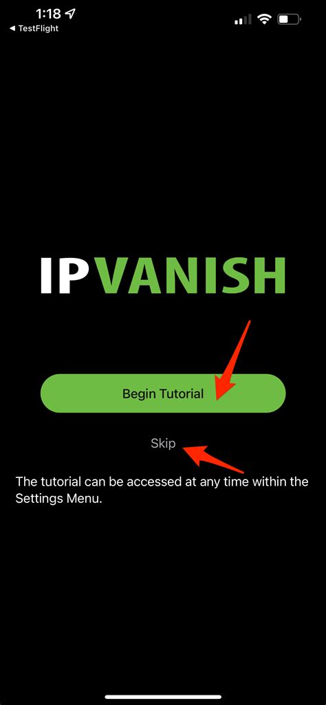 IPVanish For IOS Guide IPVanish