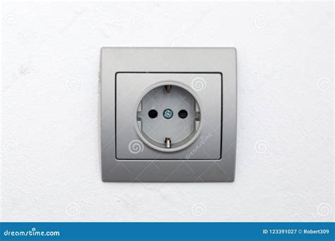 Electrical Socket Type F Stock Image Image Of Power 123391027