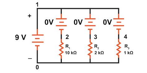Spice Simulation Of Series And Parallel Circuits Series And Parallel