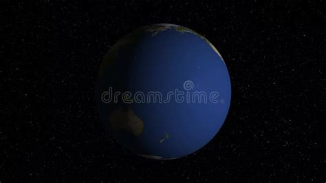 Earth Rotation Loopable Turning Earth Background Loopable 3d Animation Stock Footage Video