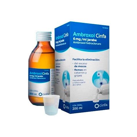 Ambroxol Cinfa 6 Mgml Jarabe 200ml