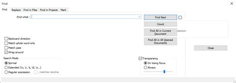A Weird Find Dialog Glitch · Issue 10511 · Notepad Plus Plusnotepad Plus Plus · Github