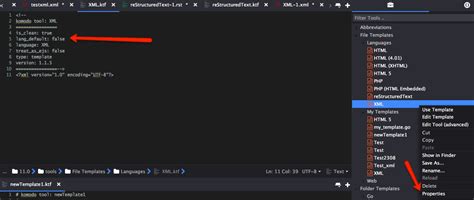 Komodo Hangs While Trying To Set File Template Properties Sporadic Issue Issue