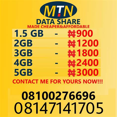 Latest Cheapest Mtn Data Phone Internet Market Nigeria