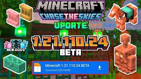 Tải Minecraft Beta 1 21 110 24 Apk Có Tiếng Việt Cho Android