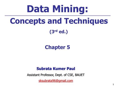 Chapter 5 Data Cube Technologyppt