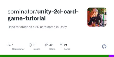 Github Sominatorunity 2d Card Game Tutorial Repo For Creating A 2d Card Game In Unity