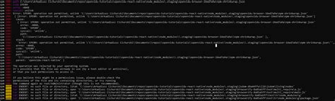 React Native Npm Install Issues · Issue 53 · Openviduopenvidu