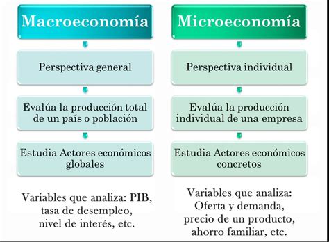 Diferencias Entre Macroeconomía Y Microeconomía