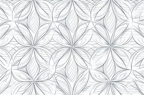 Linear Pattern Repeating Leaves Gray Abstract Textures Stock Illustration Illustration Of