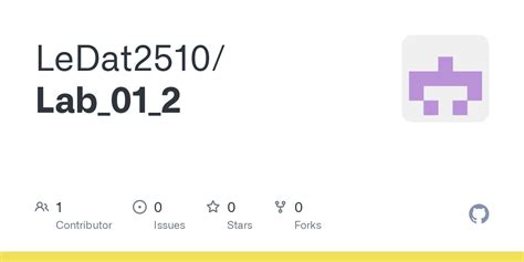 Github Ledat2510lab012