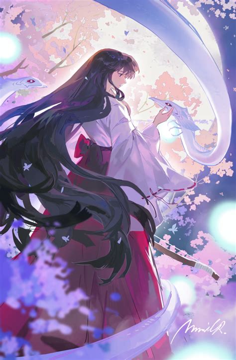 Kikyou Inuyasha Drawn By Mmmilk Danbooru