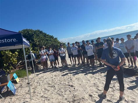 Classroom On The Sand With Belen Jesuit Preparatory School Seakeepers