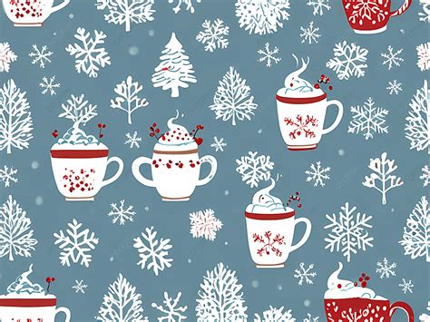 Blue Cute Winter Patterns Background Winter Patterns Winter Background Winter Seamless
