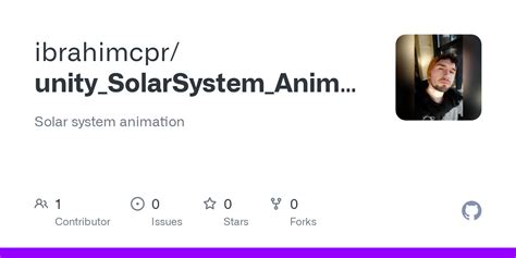 Github Ibrahimcprunitysolarsystemanimation Solar System Animation