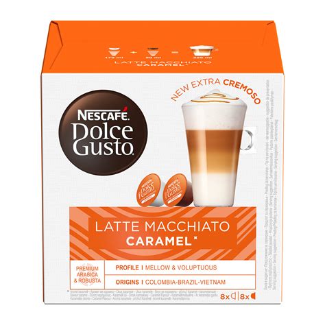 НЕСКАФЕ 16БР КАПСУЛИ ДОЛЧЕ ГУСТО ЛАТЕ МАКИАТО КАРАМЕЛ Онлайн супермаркет за Пловдив