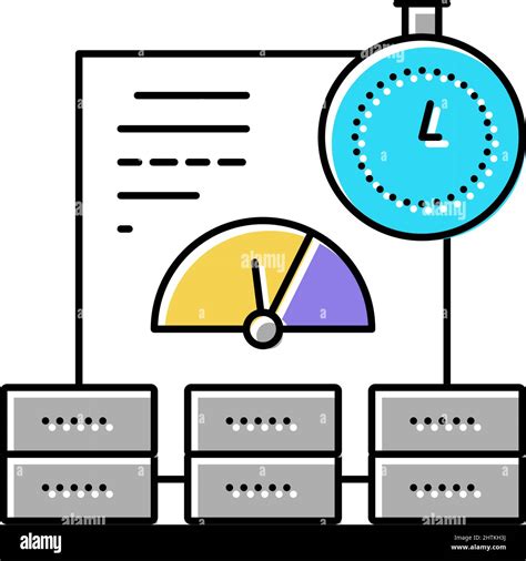 Performance System Color Icon Vector Illustration Stock Vector Image And Art Alamy