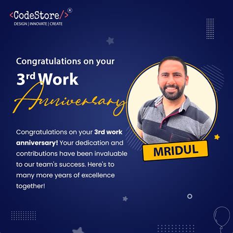 Workanniversary Teamsuccess Achievement Celebrations Milestone Codestore Codestore