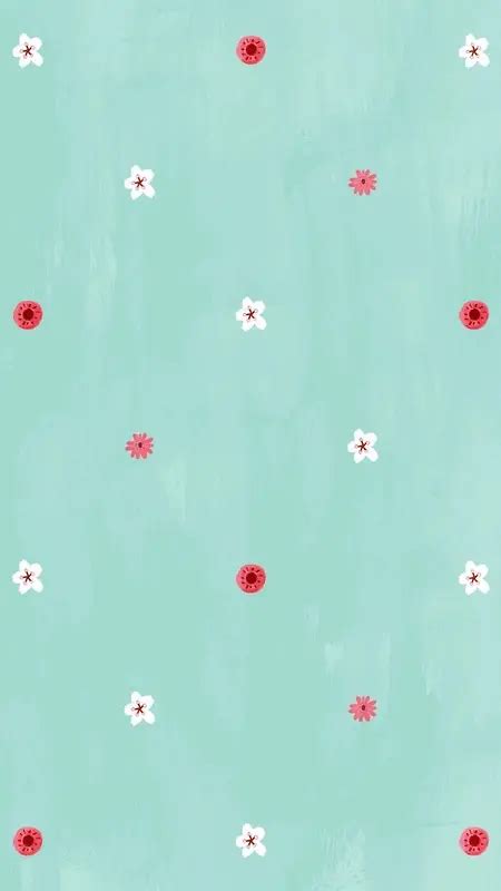 蓝色背景小清新花朵PNG图片素材下载 图片编号yemokaao 免抠素材网