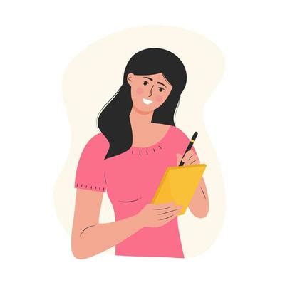 Taking Notes Vector Art Icons And Graphics For Free Download