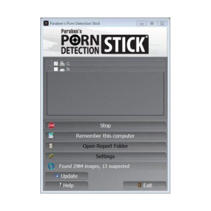 Computer Scanning Porn Image Detection Stick Deluxe CCTV