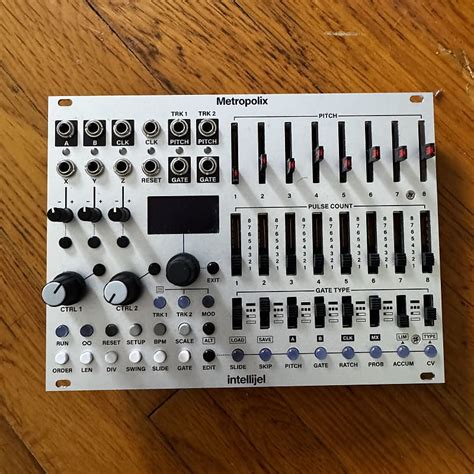 Metropolix Sequencer Eurorack Synth Module Reverb