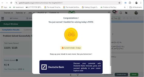 Rohit Choudhary On Linkedin Geekstreak2024 Geeksforgeeks