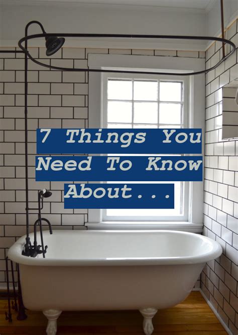 Things You Need To Know About Your Clawfoot Tub Shower The White Apartment Clawfoot Tu