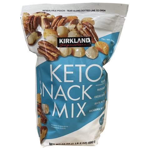 Kirkland Signature Keto Snack Mix 24 Oz Nuts Seeds And Mixes