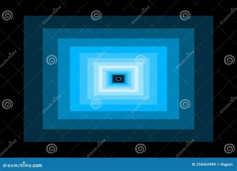 Abstract Quadrilaterals Of Different Sizes Background Vector Illustration Stock Illustration