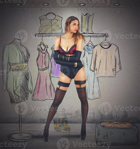 Sexy Girl Wardrobe Stock Photo At Vecteezy