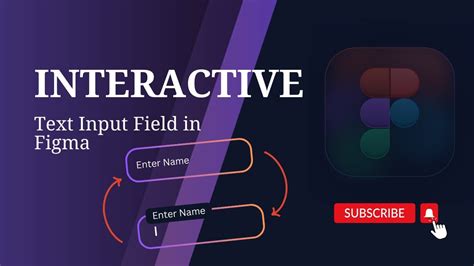 Interactive Text Input Field Input Form Field With Blinking Cursor