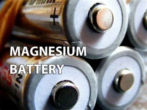 Development Of Magnesium Battery Applications And Difficulties Tycorun Energy