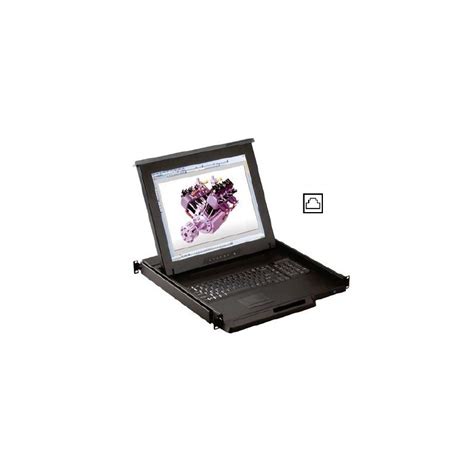 19 LCD KVM Drawer 16 Port Cat6