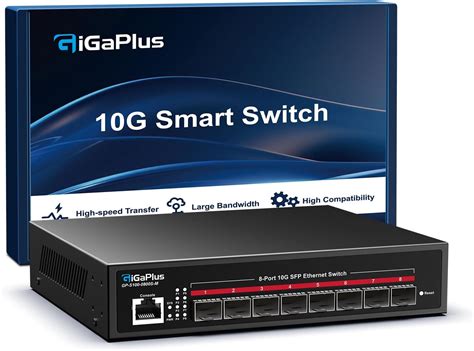 8 Port 10g Sfp Ethernet Switch Managed Gigaplus Nepal Ubuy