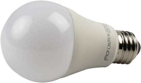 TCP Dimmable 9W 2700K A19 LED Bulb Rated For Enclosed Fixtures Amazon Com
