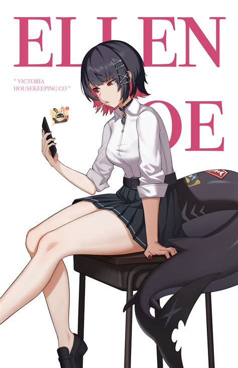 Ellen Joe Zenless Zone Zero Image By Cero Pixiv Zerochan Anime Image Board