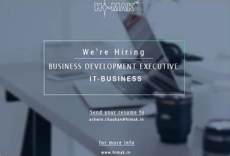 Hi Mak Pvt Ltd On Linkedin Vacancy Responsibilities