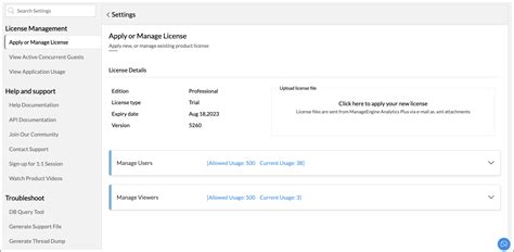 Manage Settings Zoho Analytics On Premise Manage Settings Zoho Analytics On Premise