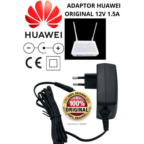 Jual HUAWEI Switching Adaptor 12V 1 5A 12V 2A ORIGINAL ROUTER MODEM ORBIT CCTV DVR ONT STB