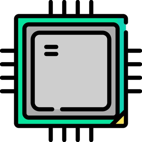 Processor Special Lineal Color Icon