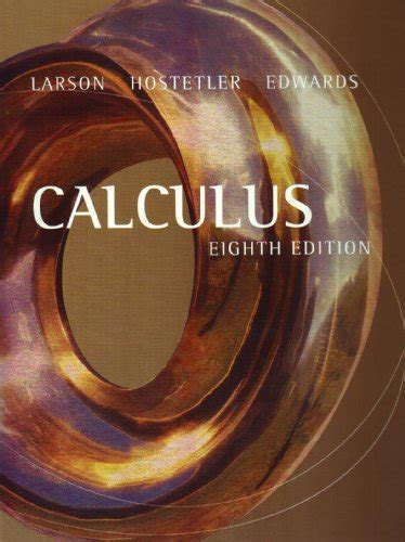 Calculus Larson Ron Hostetler Robert P Edwards Bruce 9780618502981 Books Amazon Ca