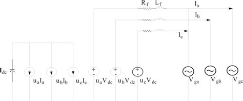 Equivalent Circuit Of Three‐phase Sapf Download Scientific Diagram