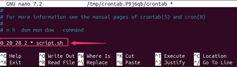 Crontab Command In Linux
